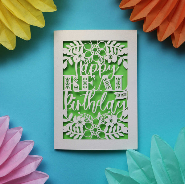 Real Birthday Leap Year Birthday Card | Pogofandango