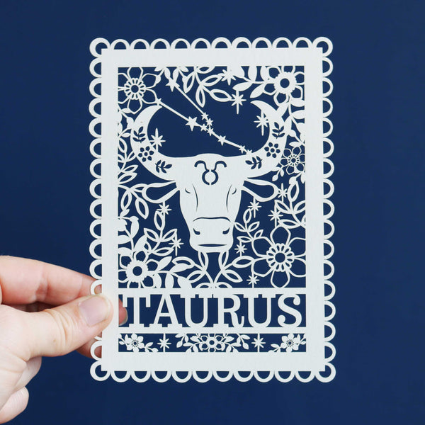 Taurus A6 papercut | Pogofandango